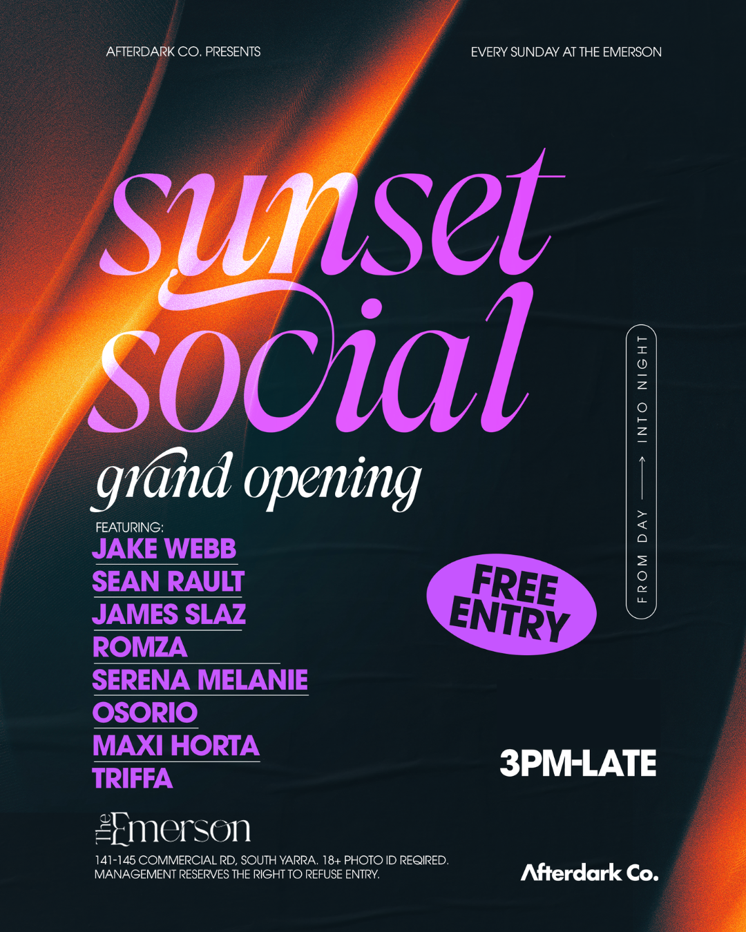 SUNSET SOCIAL